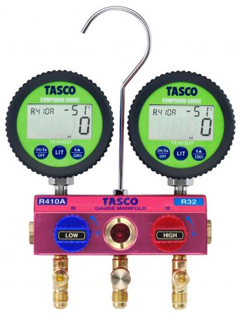 Ball Valve Digital Gauge Manifold Kit | ICHINEN TASCO CO.,LTD.